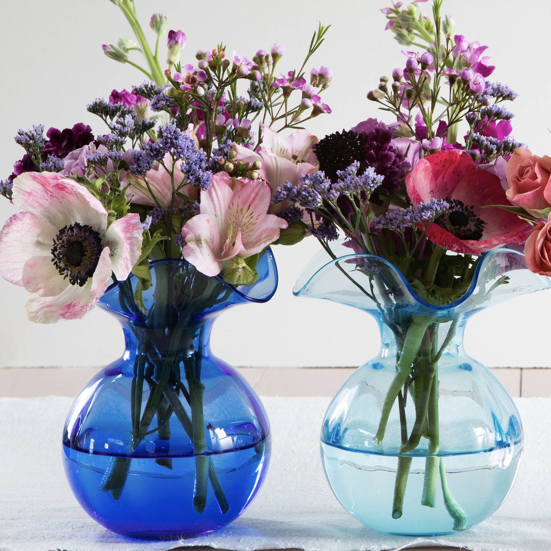 Hibiscus Glass Bud Vase - GDC Home